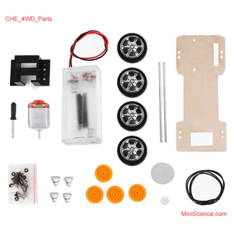 Model Car Kit, 4 Wheel Drive