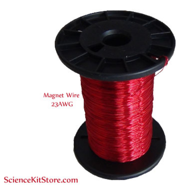 Enameled Copper Wire (Magnet Wire), 23 Awg, 250 Feet