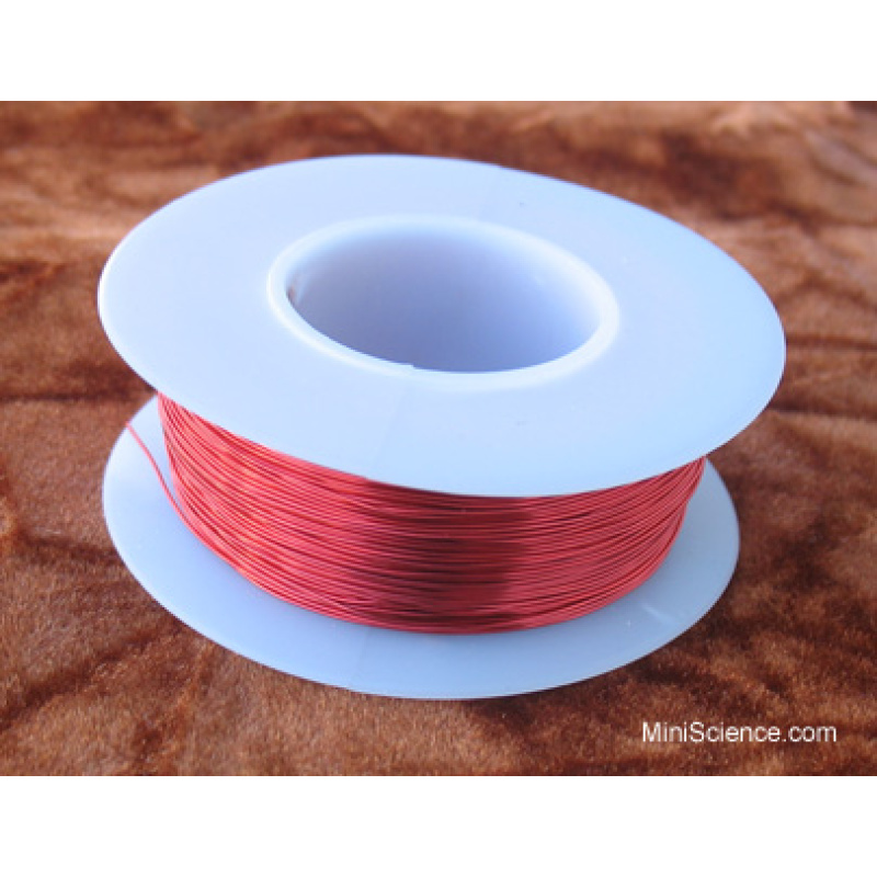 Enameled Copper Wire (Magnet Wire), 24 Awg, 200 Feet